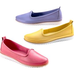 Andrea Conti Damen Slipper, flieder, Gr&ouml;&szlig;e 42