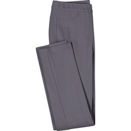 WITT Damen Schlupfhose mit Dehnbund, anthrazit, Gr&ouml;&szlig;e 24