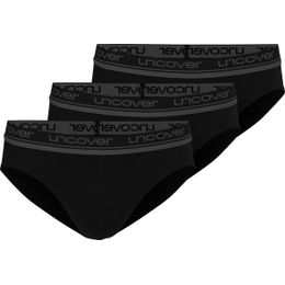 Schiesser Herren Slips, schwarz, Gr&ouml;&szlig;e 7