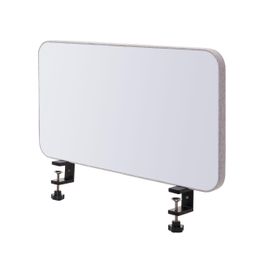 Mendler Tisch-Whiteboard HWC-G74, B&uuml;ro-Sichtschutz Trennwand Schreibtisch Magnettafel Pinnwand, Stoff/Textil 71927