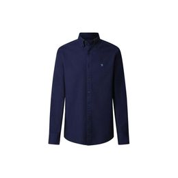 Hackett London Button Up Shirt 'Ess' male Blue size M