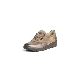 Waldläufer Waldläufer - Sneaker Ramona Soft, beige, Gr. 42 - Leder