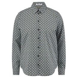 Peter Hahn - Bluse, blau, Gr. 46 / L - Baumwolle