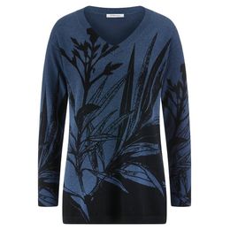 Peter Hahn - V-Pullover, blau, Gr. 40 / M