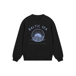 F4NT4STIC Sweatshirt 'Baltic Sea Knut und Jan' male Black size XXXL