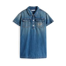 Tommy Hilfiger Kleid M&auml;dchen Gr&ouml;&szlig;e 110 blue denim