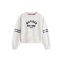 Tommy Hilfiger Sweatshirt M&auml;dchen Gr&ouml;&szlig;e 152 dunkelblau / grau / schwarz