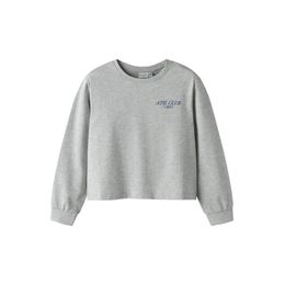 name it Sweatshirt 'NKFVANITA' M&auml;dchen Gr&ouml;&szlig;e 146/152 navy / grau