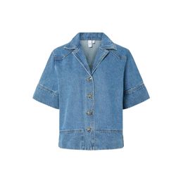 Y.A.S YAS Bluse 'YASCECI' Damen Gr&ouml;&szlig;e S blue denim