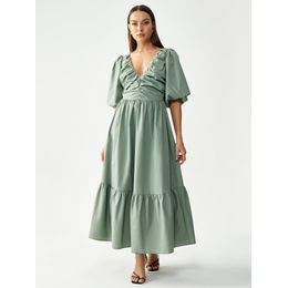 St Mrlo Kleid 'LUCA' Damen Gr&ouml;&szlig;e 42 gr&uuml;n Winterkleid