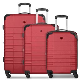 Wenger Suitcase Set 'Amplar Evo' male Red size One Size