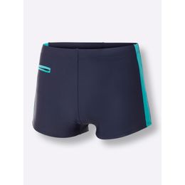 feel good Herren Badehose, marine-t&uuml;rkis, Gr&ouml;&szlig;e 6