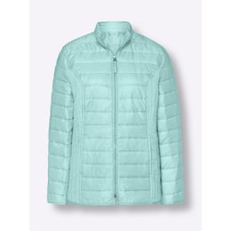 WITT Damen Steppjacke leicht wattiert, mint, Gr&ouml;&szlig;e 38