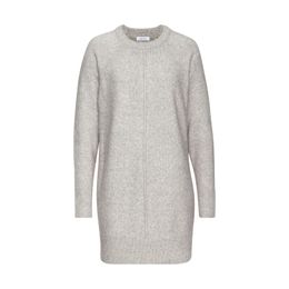 Lascana Damen Longpullover, grau meliert, Gr&ouml;&szlig;e 40/42