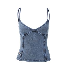 Diesel Top 'T-ONY' Damen Gr&ouml;&szlig;e XS blue denim