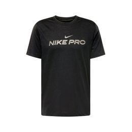Nike Funktionsshirt 'Pro' Herren Gr&ouml;&szlig;e XXL stone / schwarz / wei&szlig;