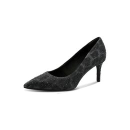 Tamaris Pumps Damen Größe 40 dunkelgrau / schwarz