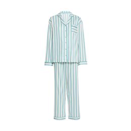 Marks & Spencer Marks & Spencer Pyjama Damen Gr&ouml;&szlig;e M aqua Winterkleid