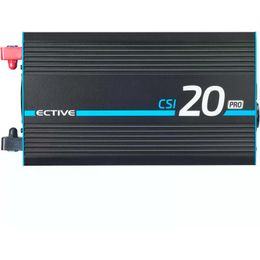 Ective CSI 20 Pro Sinus-Wechselrichter mit Netzvorrangschaltung und Ladeger&auml;t 12 V 2000 W - Wechselrichter & Spannungswandler