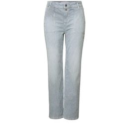 Street One Jeans Damen Größe 24 saphir / weiß