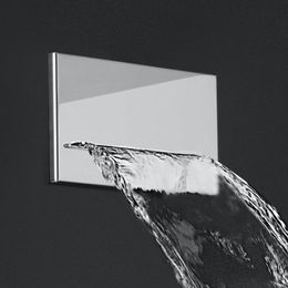 Mariner Edelstahl-Wasserfall f&uuml;r Wandmontage B: 200 T: 100 mm, BOC2001-CR,