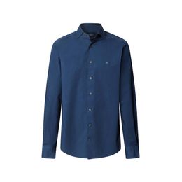 Hackett London Button Up Shirt 'ESS' male Blue size XXXL