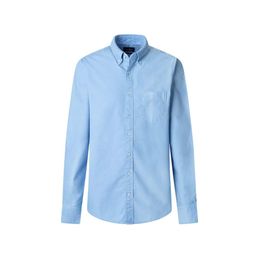 Hackett London Button Up Shirt male Blue size XL