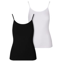 Urban Classics Top Damen Gr&ouml;&szlig;e S schwarz / wei&szlig;