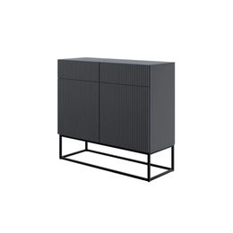 Selsey Sideboard schwarz Ma&szlig;e (cm): B: 100 H: 90 &raquo; M&ouml;bel Kraft