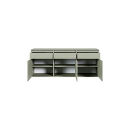 Selsey Sideboard gr&uuml;n Ma&szlig;e (cm): B: 154 H: 61,6 &raquo; M&ouml;bel Kraft