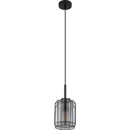Globo, Pendelleuchte, Hängeleuchte Kammi schwarz matt 1xE27 (E27)