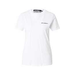 K by KARL LAGERFELD Karl Lagerfeld Shirt 'ESSENTIAL' female White size XL
