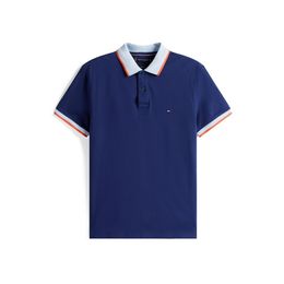 Tommy Hilfiger Poloshirt Herren Größe XS marine / pastellblau / orange