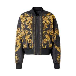 Versace Jeans Couture Jacke Damen Größe 4XL braun / goldgelb / schwarz