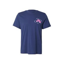 Nike Sportswear T-Shirt Herren Größe L navy / hellblau / dunkelpink