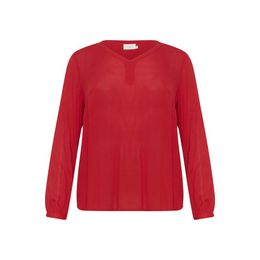 Kaffe CURVE Bluse 'KCAmi' Damen Größe XXXL rot