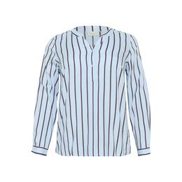 Kaffe Curve Blouse 'KCsida' female Blue size 52