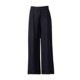 Happiness İstanbul Pleat-Front Pants female Blue size 40