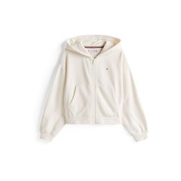 Tommy Hilfiger Zip-Up Hoodie girl White size 7