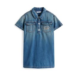 Tommy Hilfiger Kleid M&auml;dchen Gr&ouml;&szlig;e 110 blue denim