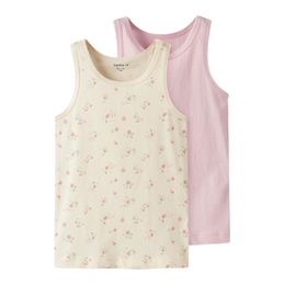 name it Undershirt girl Beige, Pink size 110