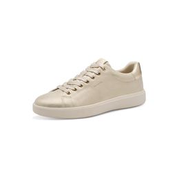 Tamaris Sneaker Damen Größe 42 elfenbein / gold