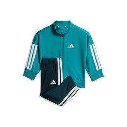 adidas Sportswear Trainingsanzug 'Essentials' Jungen Gr&ouml;&szlig;e 86 petrol / schwarz / wei&szlig;