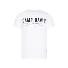 CAMP DAVID Shirt male White size XL