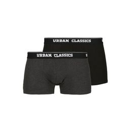 Urban Classics Boxershorts Herren Größe 5XL graphit / schwarz / weiß