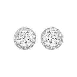 Swarovski Ohrstecker 'Una' Damen Gr&ouml;&szlig;e One Size silber / wei&szlig;