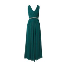 ABOUT YOU Kleid 'Emmy' Damen Gr&ouml;&szlig;e 44 dunkelgr&uuml;n / silber Sommerkleid