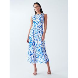 BWLDR Kleid 'Zenay' Damen Gr&ouml;&szlig;e 42 royalblau / wei&szlig;