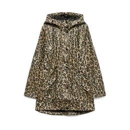 V&eacute;ro Moda VERO MODA Between-Season Jacket female size XXS Kitt / Dark beige / Black