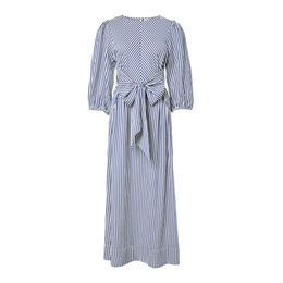Y.A.S YAS Kleid 'YASYLVI' Damen Gr&ouml;&szlig;e 34 ecru / blau Sommerkleid